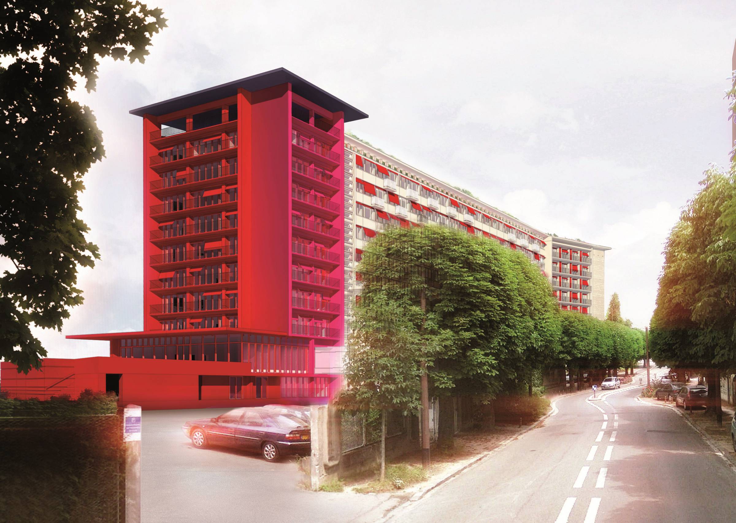 Résidence universitaire Jean Zay — Ateliers Jean Nouvel Résidence universitaire Jean Zay — Ateliers Jean Nouvel