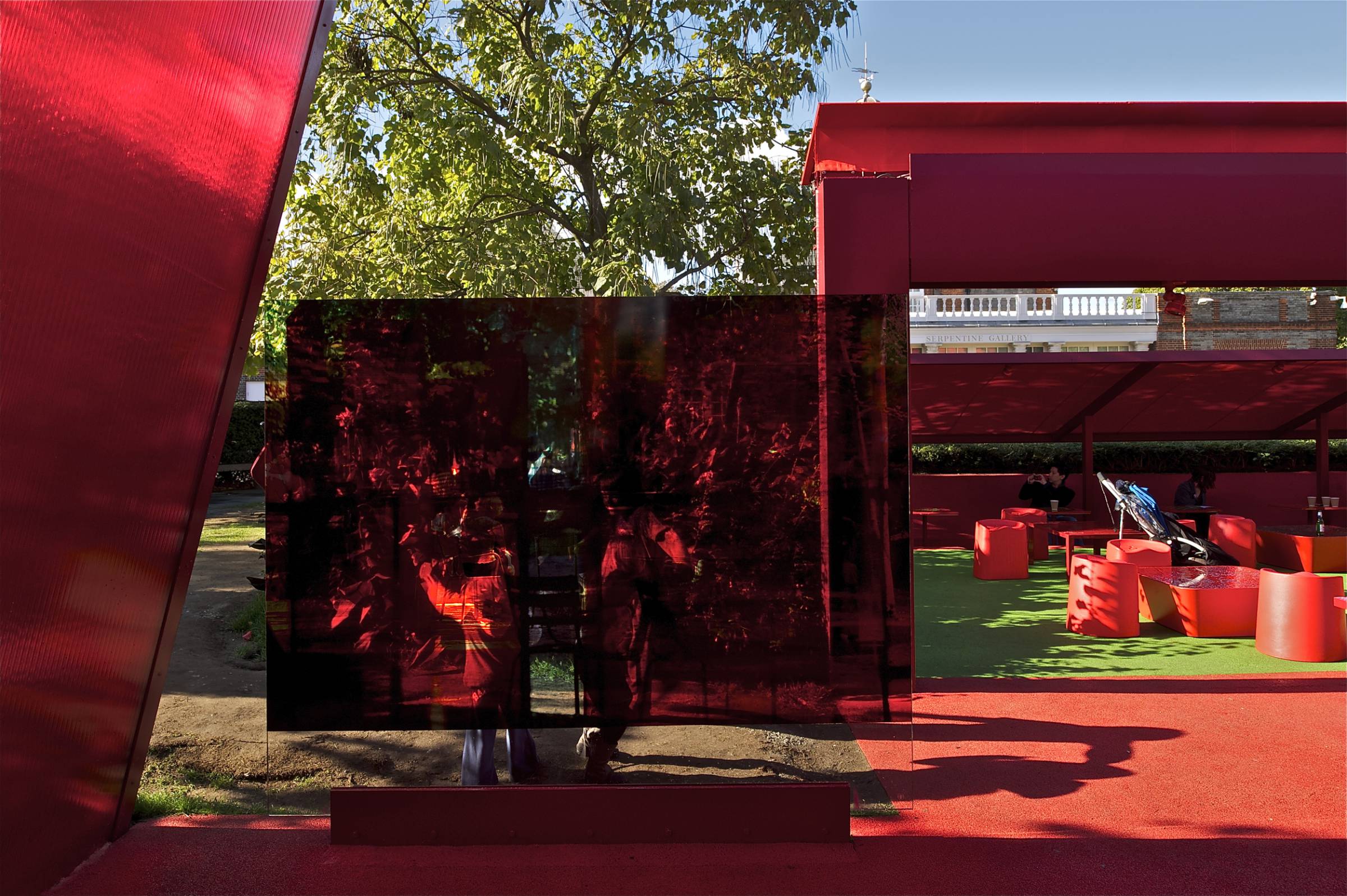 Serpentine Gallery - The Red Sun Pavilion — Ateliers Jean Nouvel
