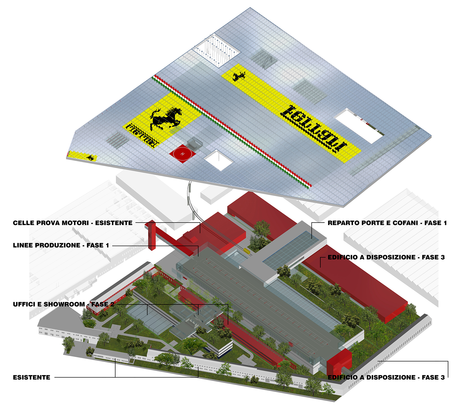 Ferrari factory — Ateliers Jean Nouvel