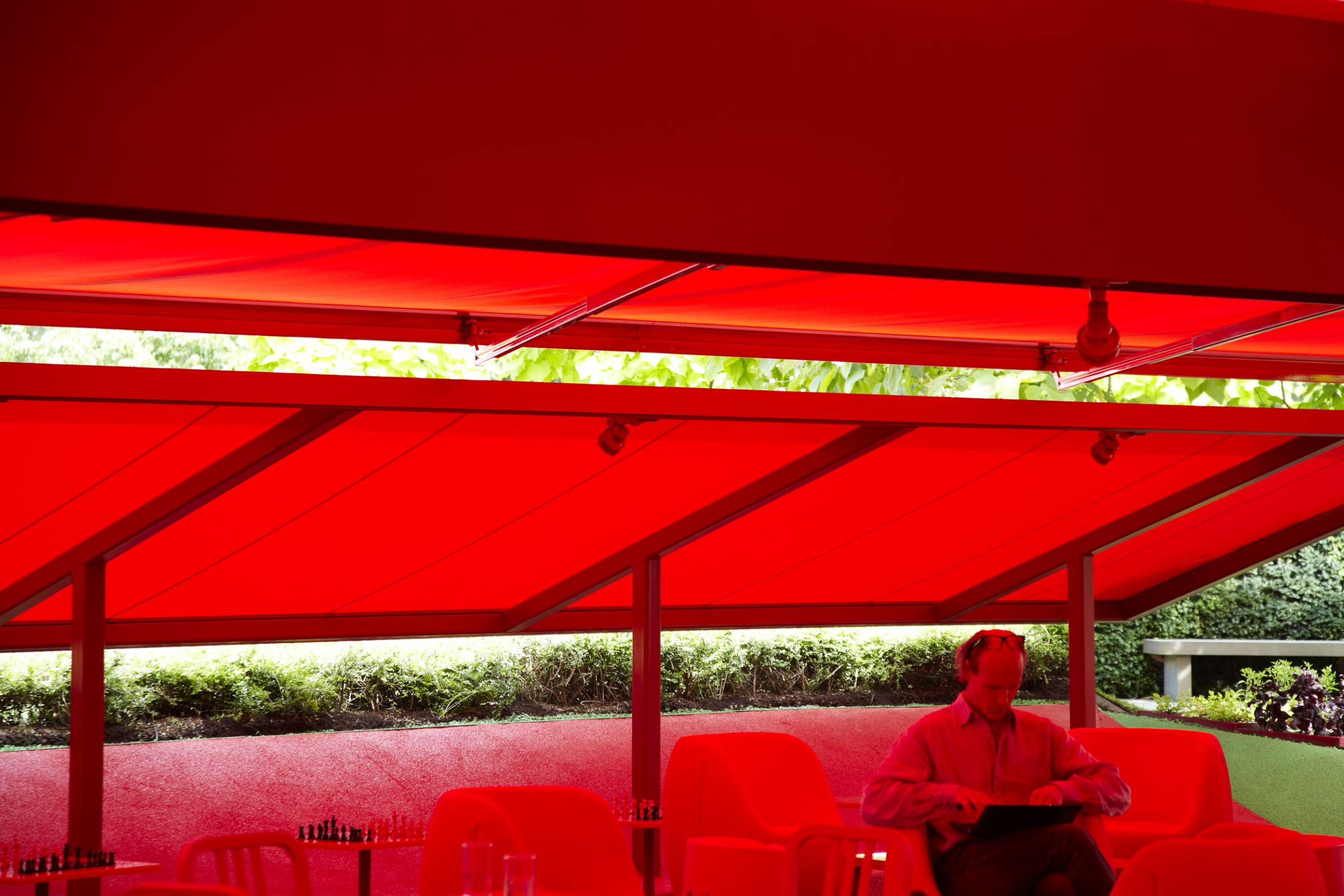 Serpentine Gallery - The Red Sun Pavilion — Ateliers Jean Nouvel