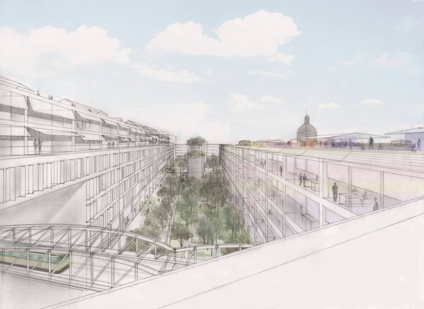 Austerlitz railway station development — Ateliers Jean Nouvel