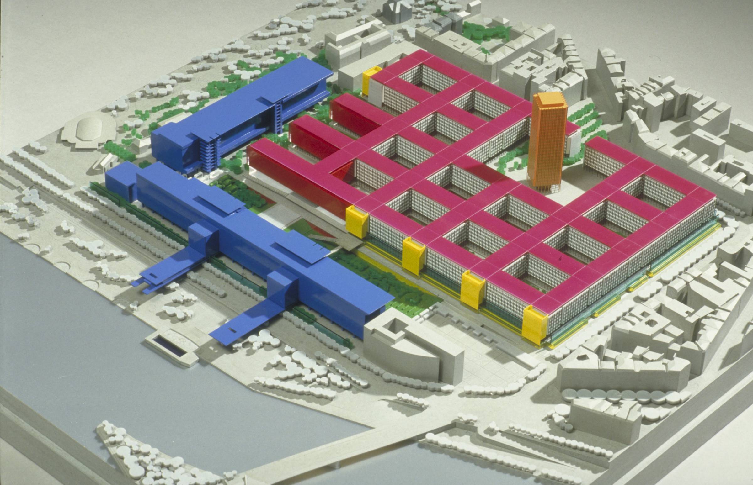 Jussieu University Campus - Orientation and urbanization reference plan ...
